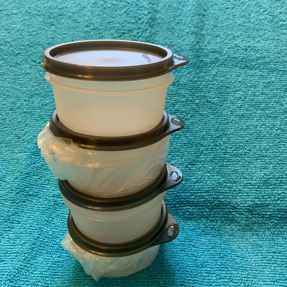 Tupperware | Kitchen | Tupperware Serving Cup Set Classic White | Poshmark
